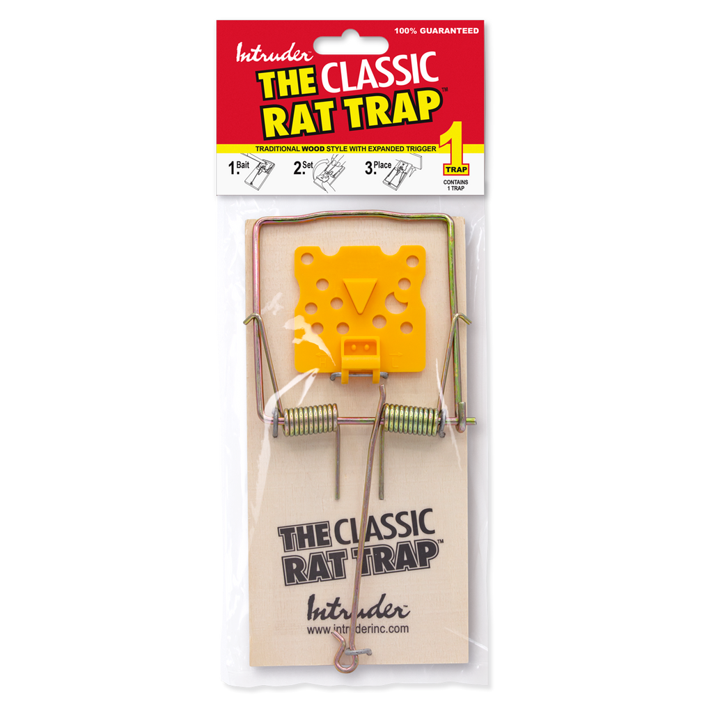 The Classic Mouse & Rat Trap - Traditional Wood Traps | Intruder